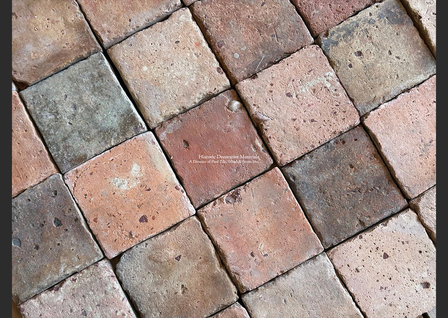 Reclaimed French Antique Terra Cotta | Authentic Tiles with Patina ...