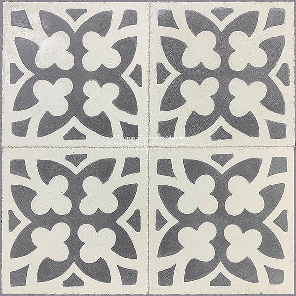 Antiqued Cement Tile - A Small Production Historic Tile Collection ...