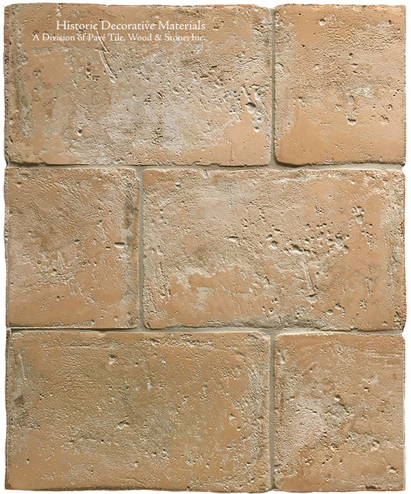 Reclaimed Italian Terra Cotta Tile Flooring - Historic Decorative ...