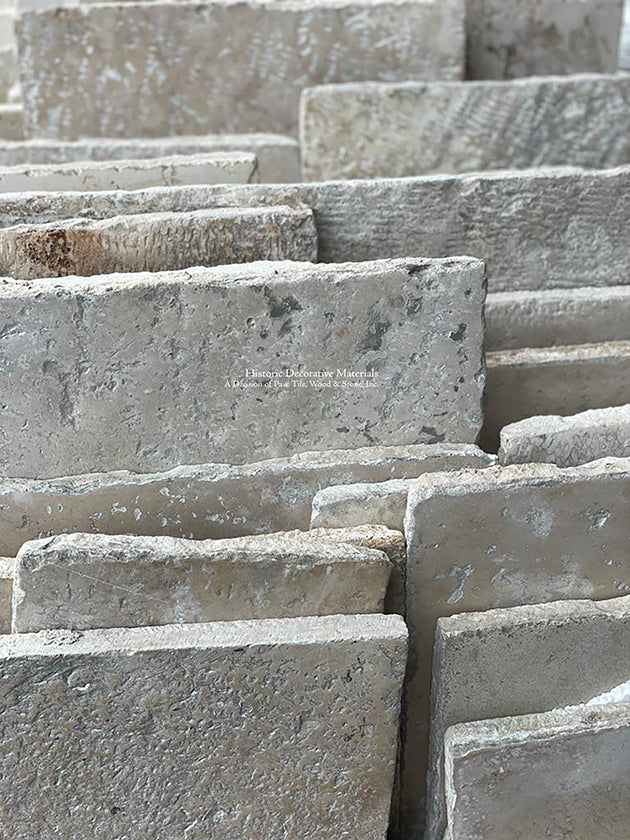 Antique Italian Reclaimed Limestone Flooring from the 18th Century ...