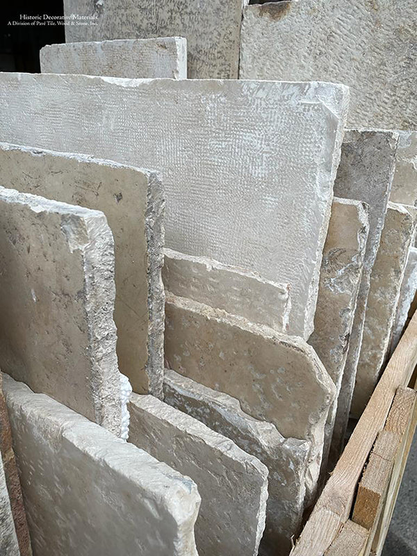 Antique Italian Reclaimed Limestone Flooring from the 18th Century ...