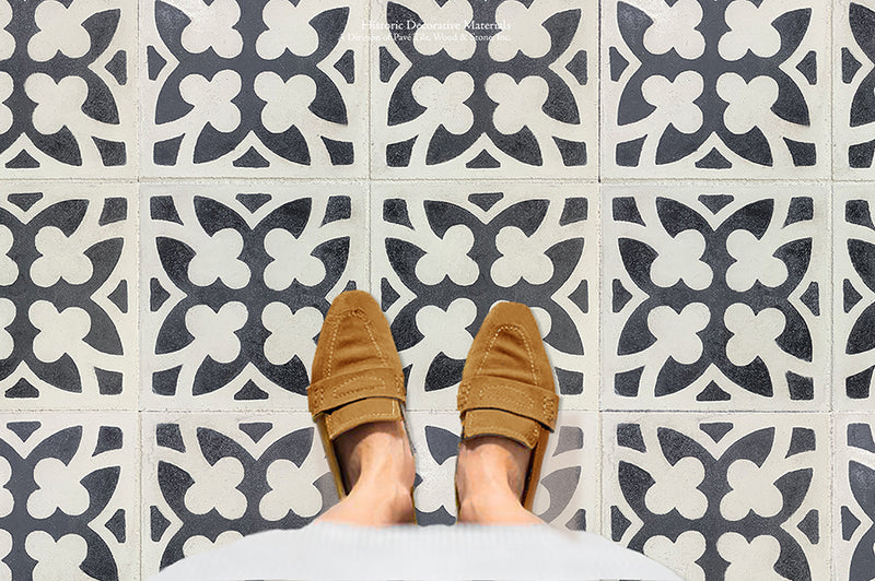 Catalan Farmhouse 1850 Antiqued Spanish Cement Tile Collection ...